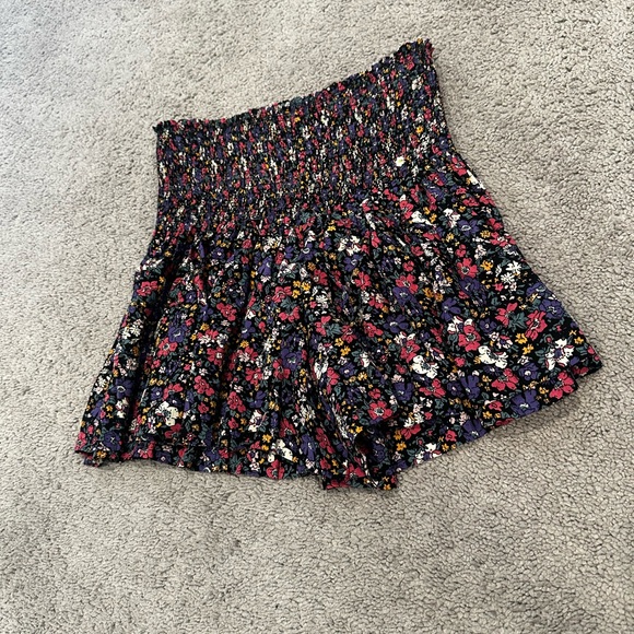 NATURAL LIFE | Skirts | Natural Life Red And Pink Skater Mini Skirt ...